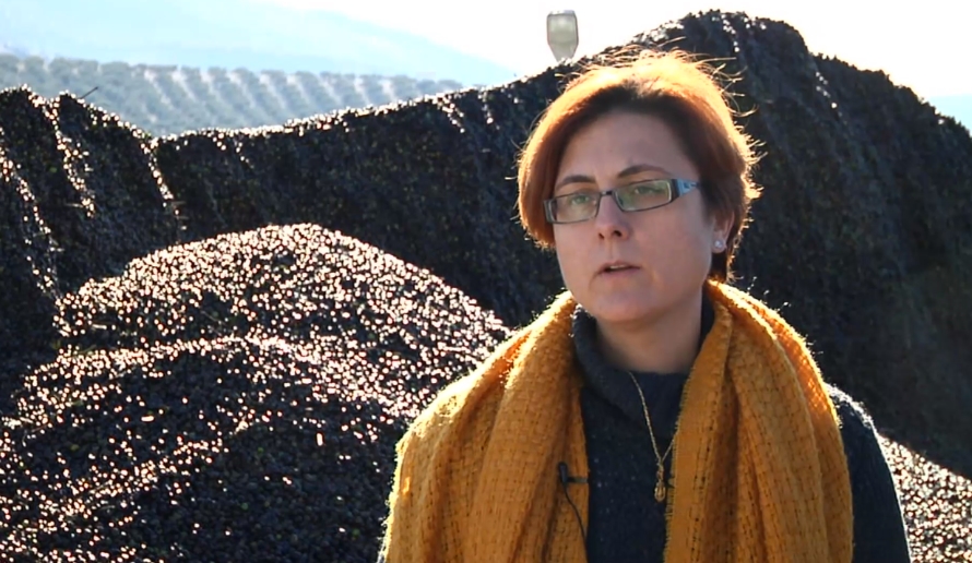 Inmaculada Álvarez, preparación para llevar aceite al mercado mundial